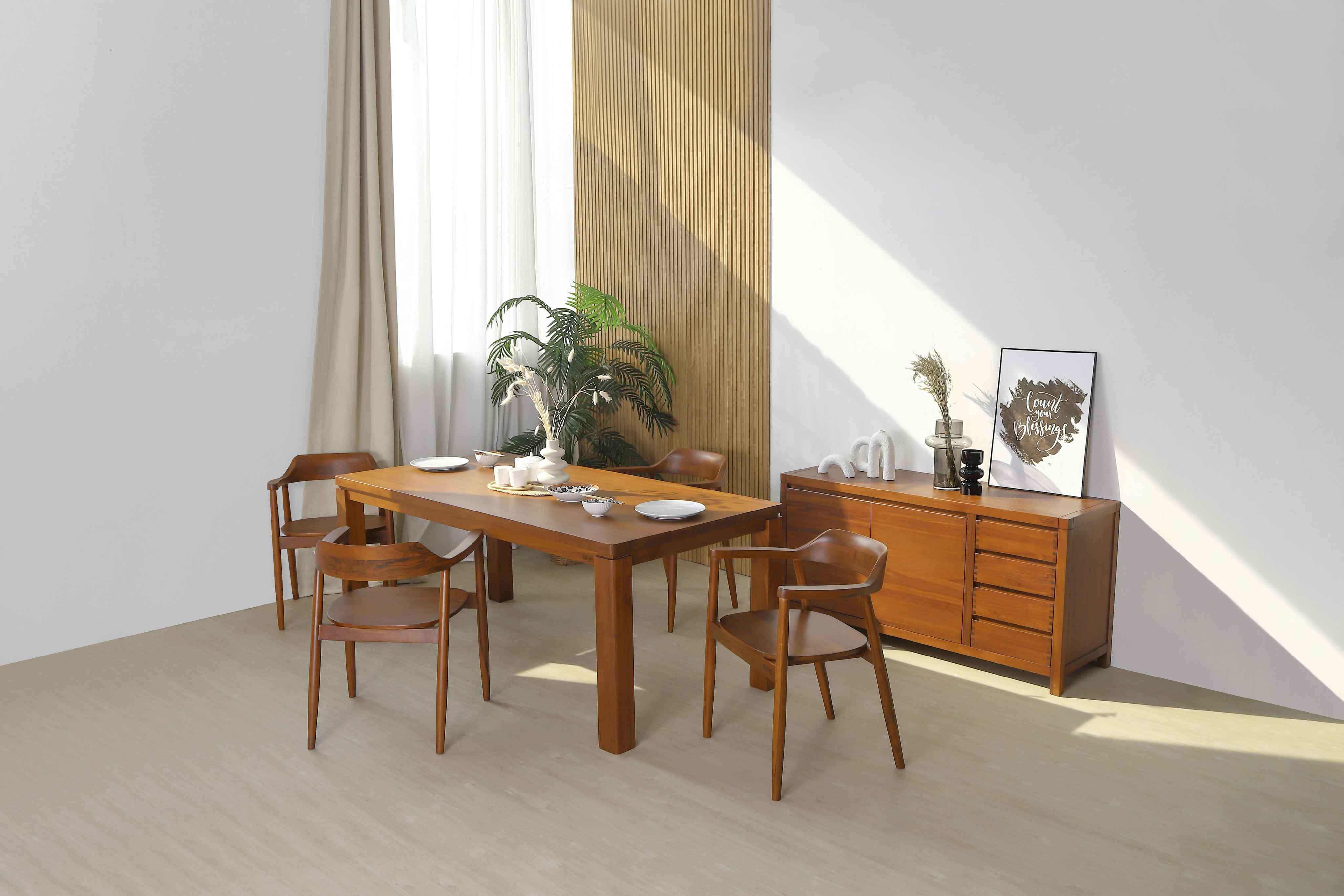 FLYTE 165CM DINING TABLE – Scanteak