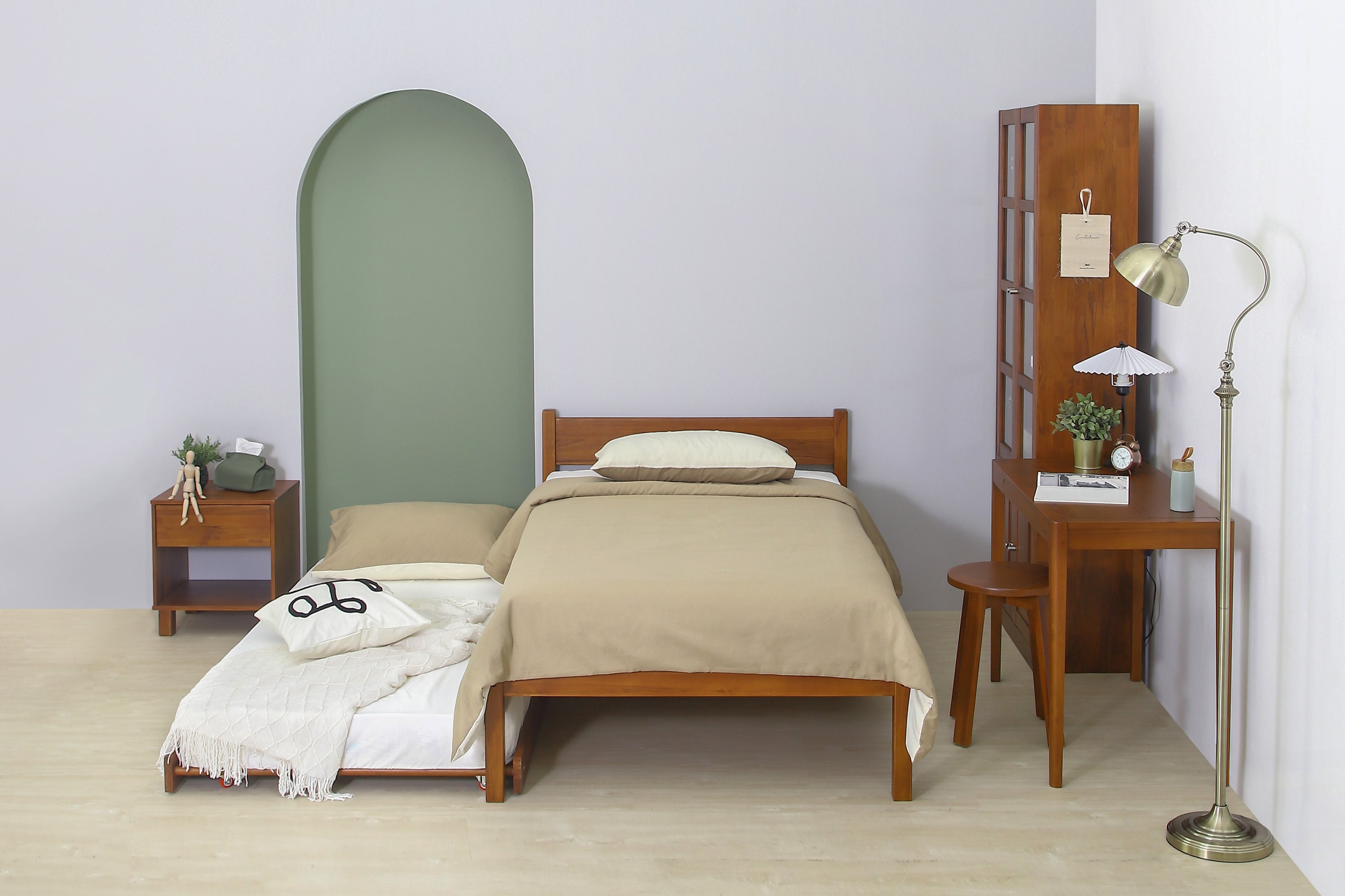 RINGA 3FT SINGLE BED FRAME | Bedframe - Bedroom - Scanteak Singapore