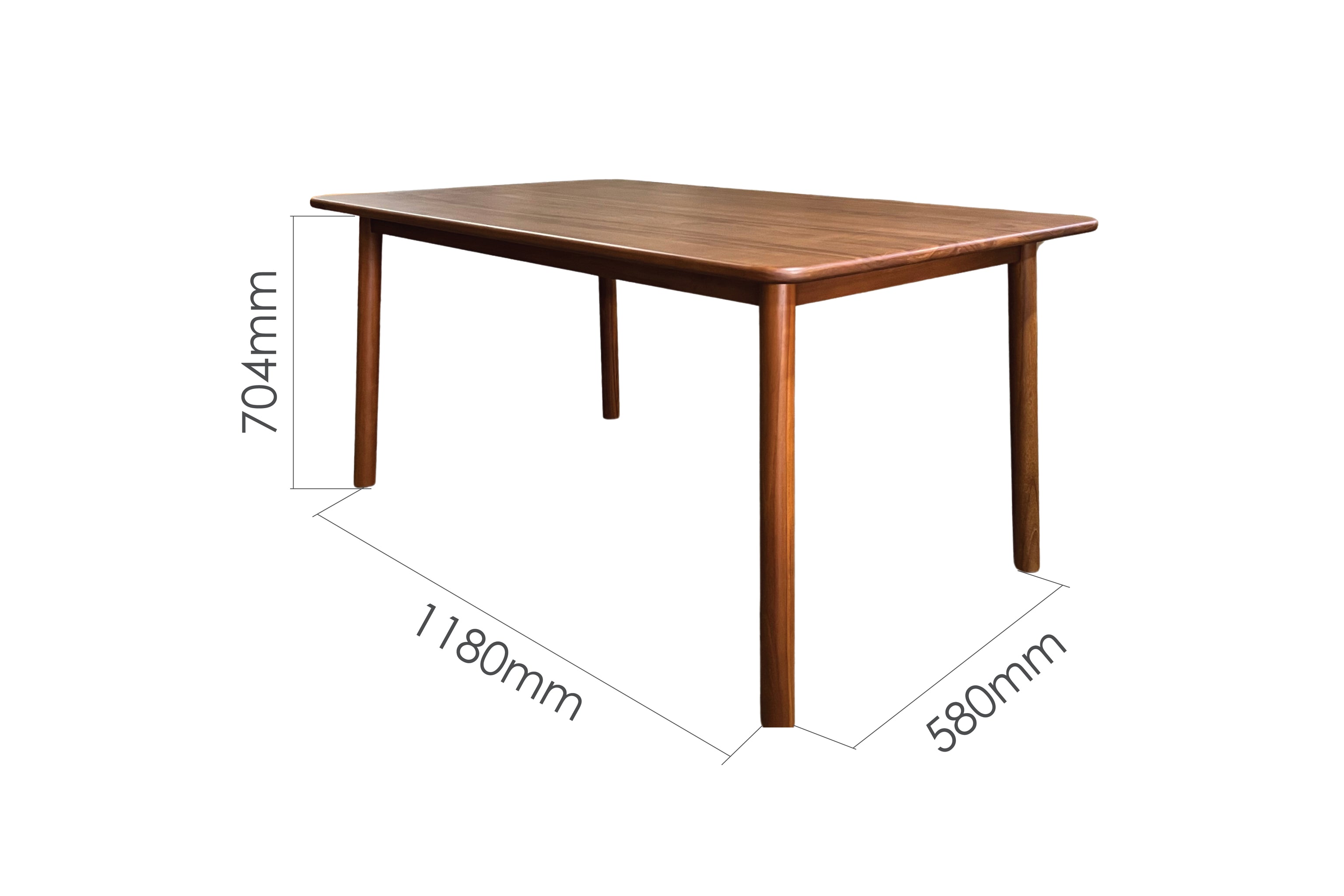 LEIKA 150CM DINING TABLE | Dining Table - Scanteak Singapore