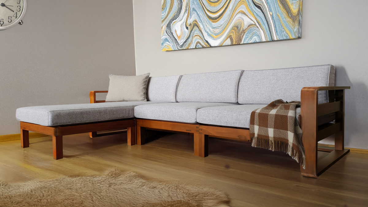 MORO SOFA L-SHAPE | Sofa & Daybeds - Living - Scanteak Singapore