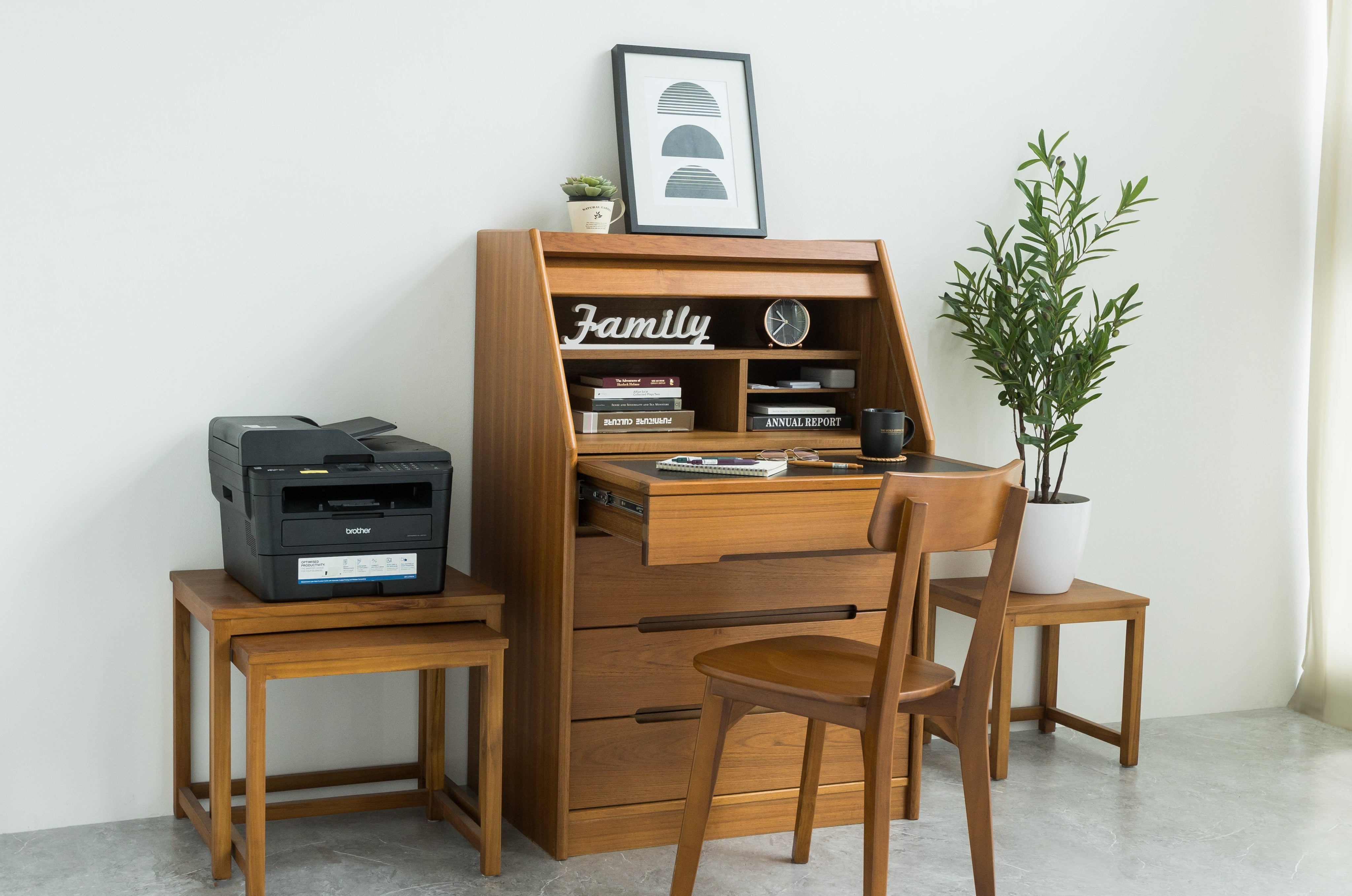 82CM STUDY DESK | Writing Table - Study - Scanteak Singapore