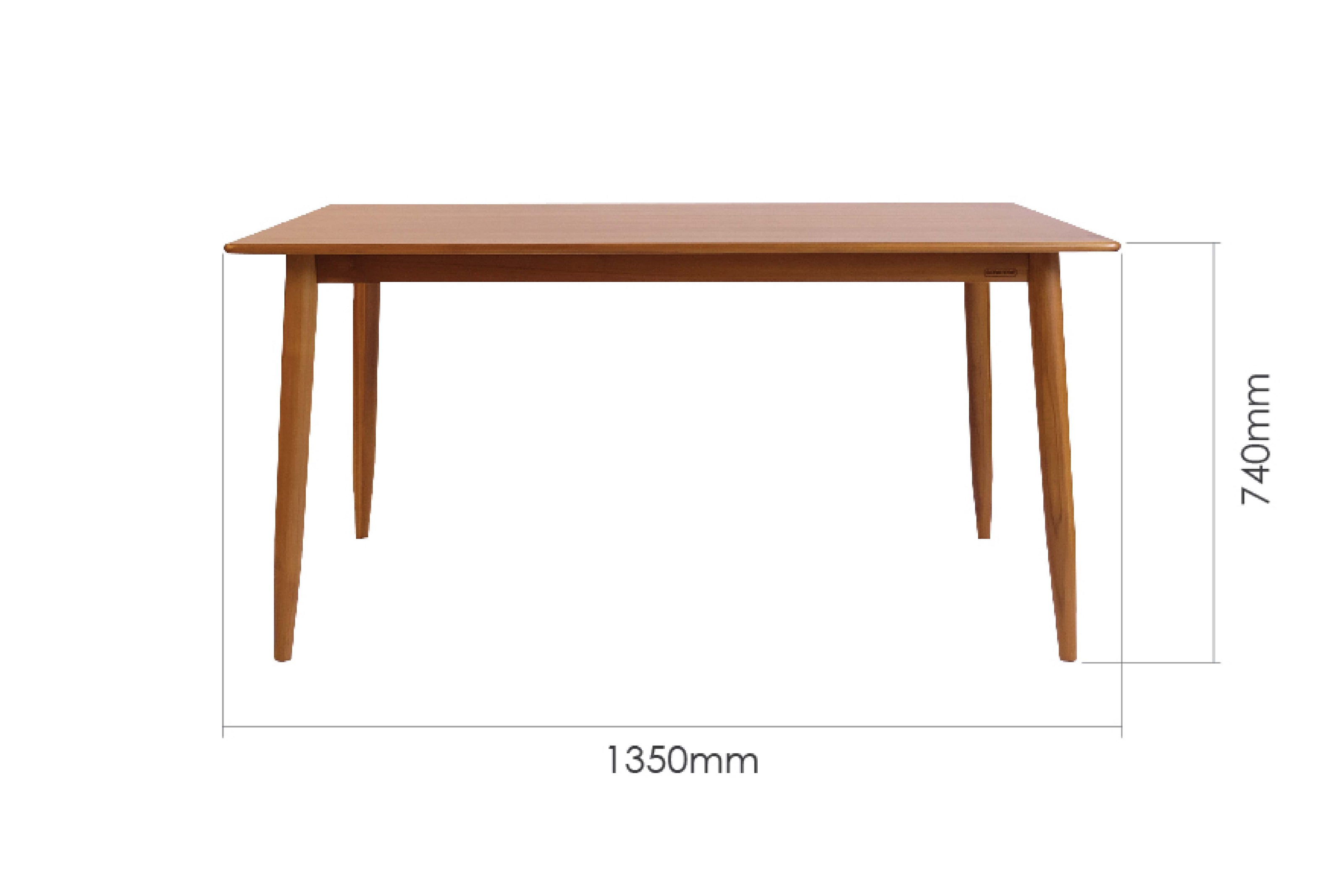 RUNDA 135CM DINING TABLE – Scanteak