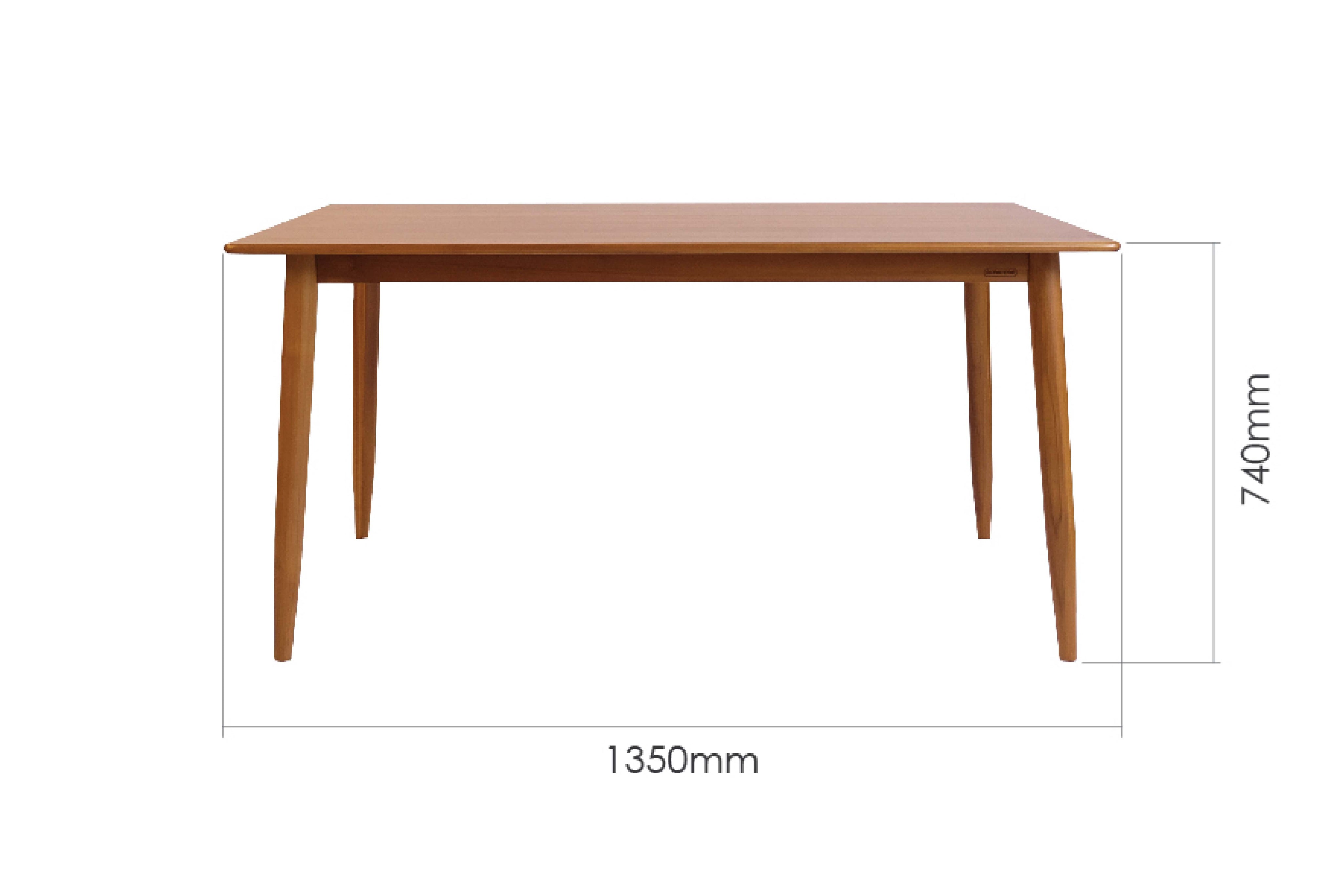 RUNDA 135CM DINING TABLE – Scanteak