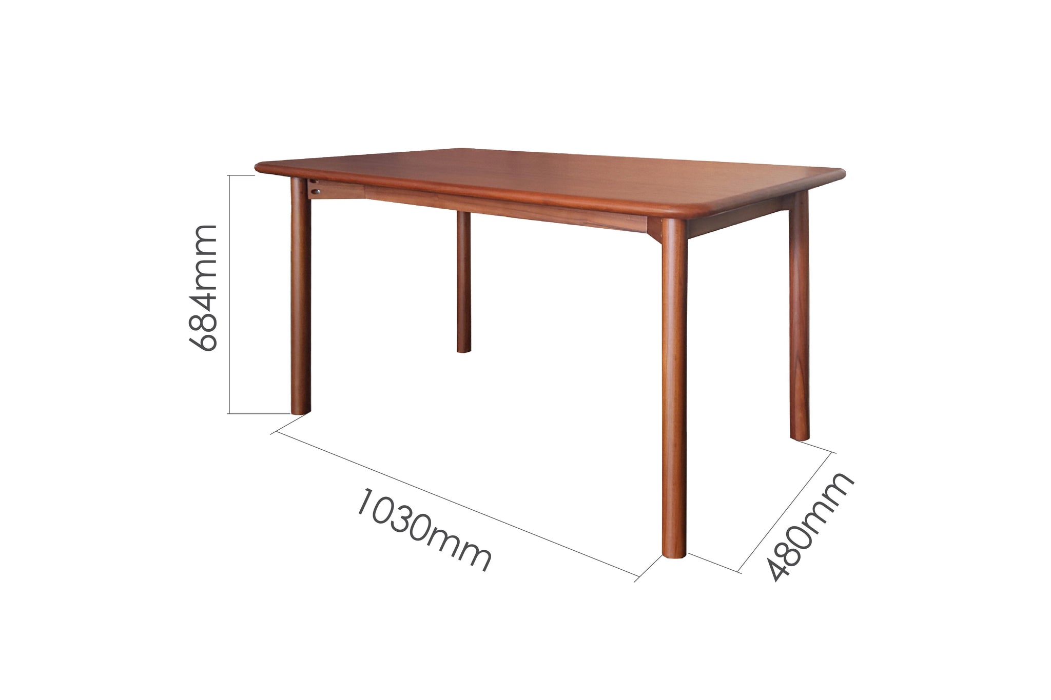 LEIKA 135CM DINING TABLE – Scanteak