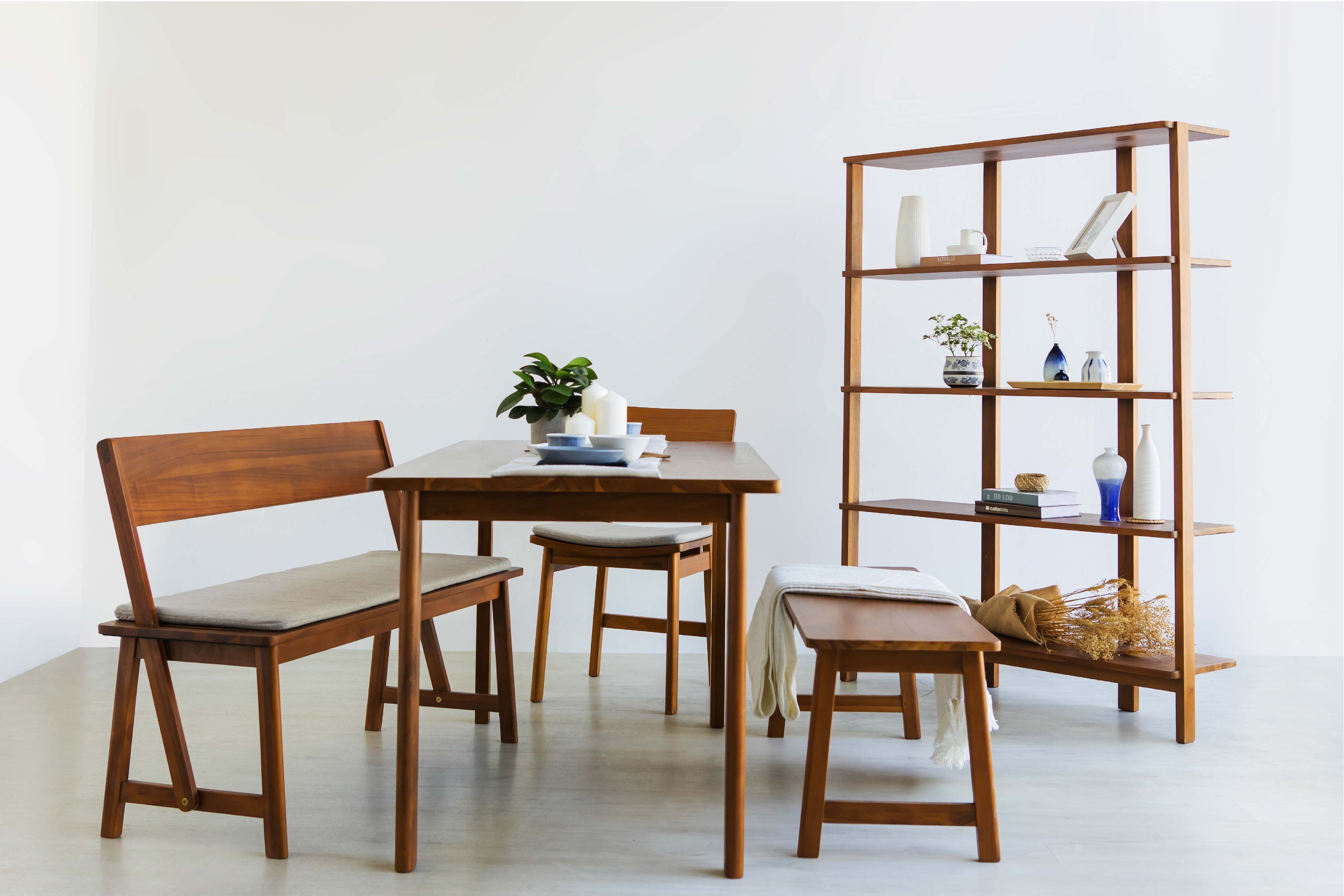 DUO BENCH | Bench - Dining - Scanteak Singapore